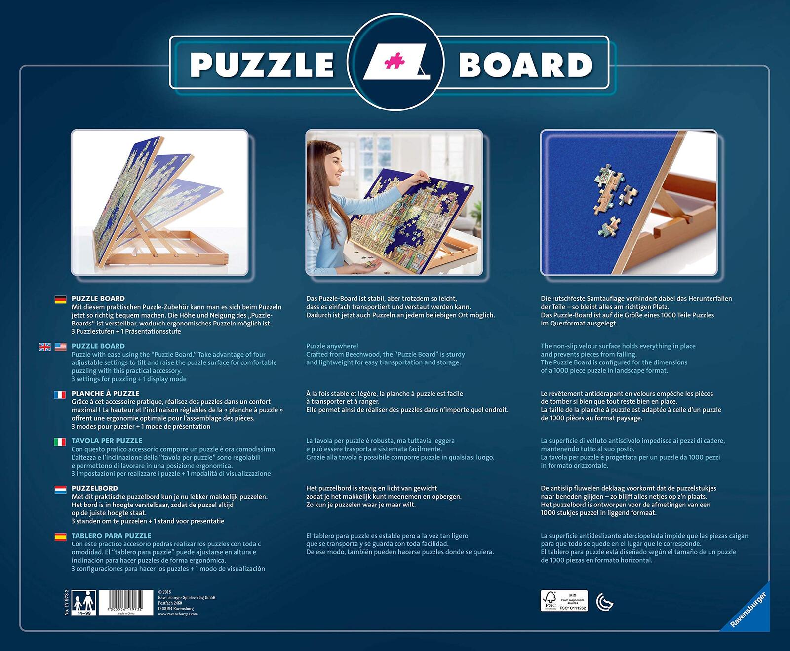 Ravensburger Puzzle Board Easel 79732 ravensburger-puzzle-board-easel-79732