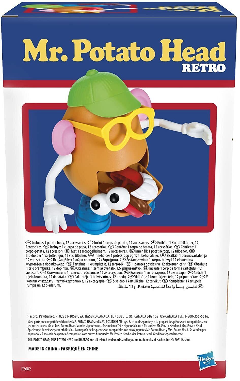 Hasbro Mr Potato Head Retro 1980s F2682