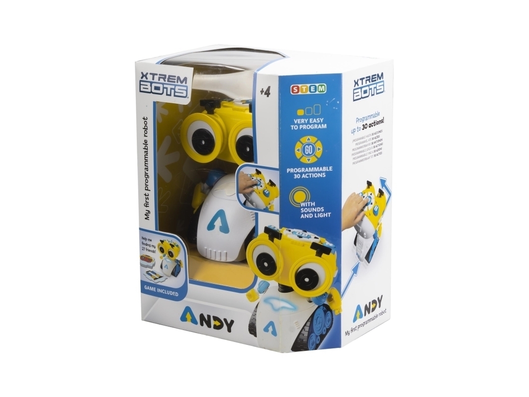 Xtrem Bots Andy My First Programmable Robot Xtrem Bots Andy My First Programmable Robot