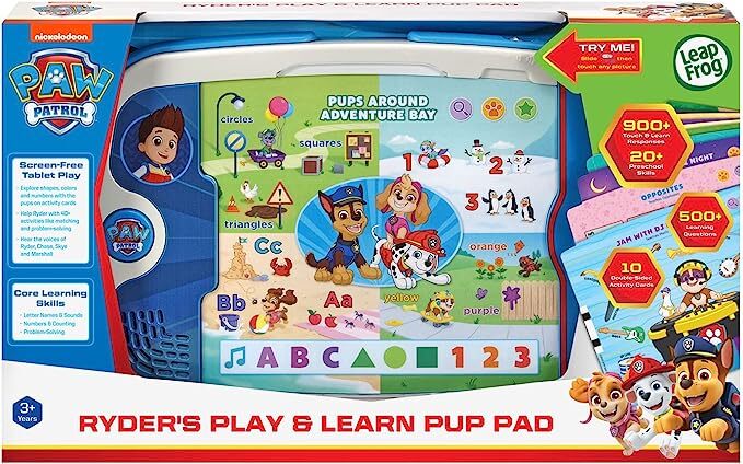 Leap Frog Paw Patrol Ryder's Play & Learn Pup Pad Leap Frog Paw Patrol Ryder's Play & Learn Pup Pad