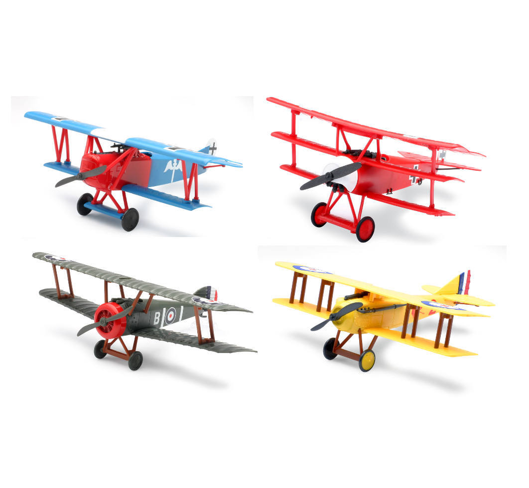 NewRay WW1 Classic Bi-Plane Model Kits Assorted; One Supplied