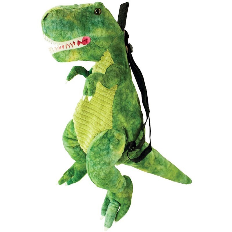 Johnco Green Dinosaur T-Rex Backpack FS011