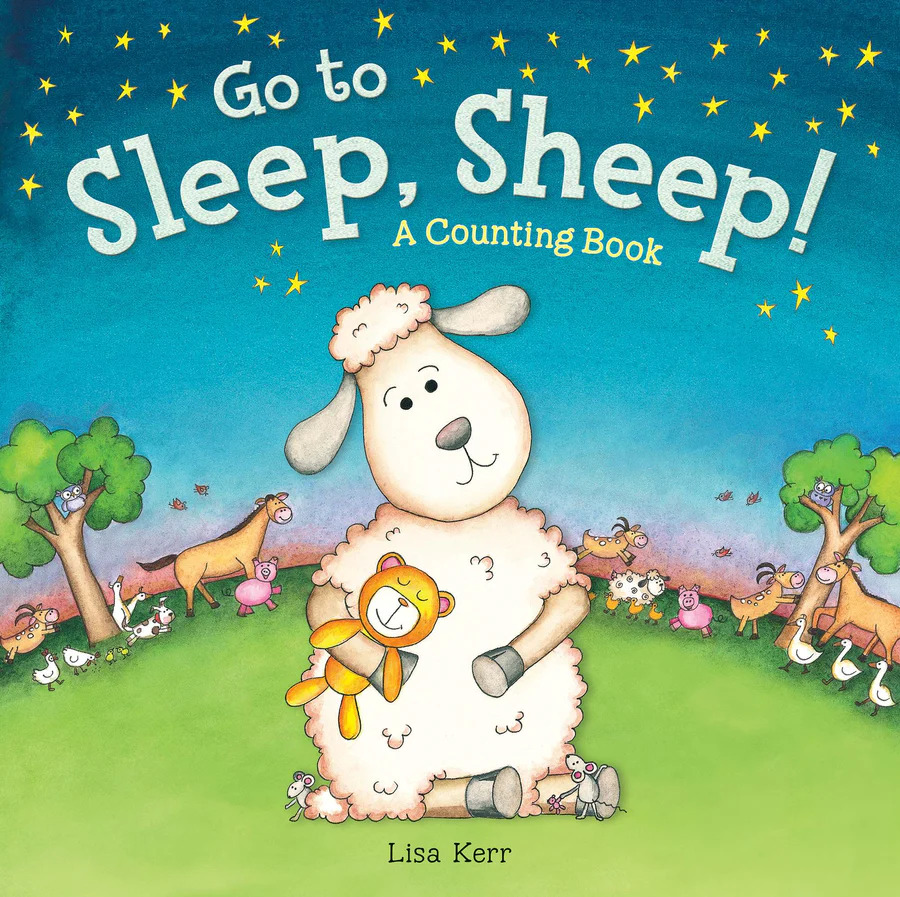 Lake Press Go to Sleep, Sheep! Book (Hardcover Edition)