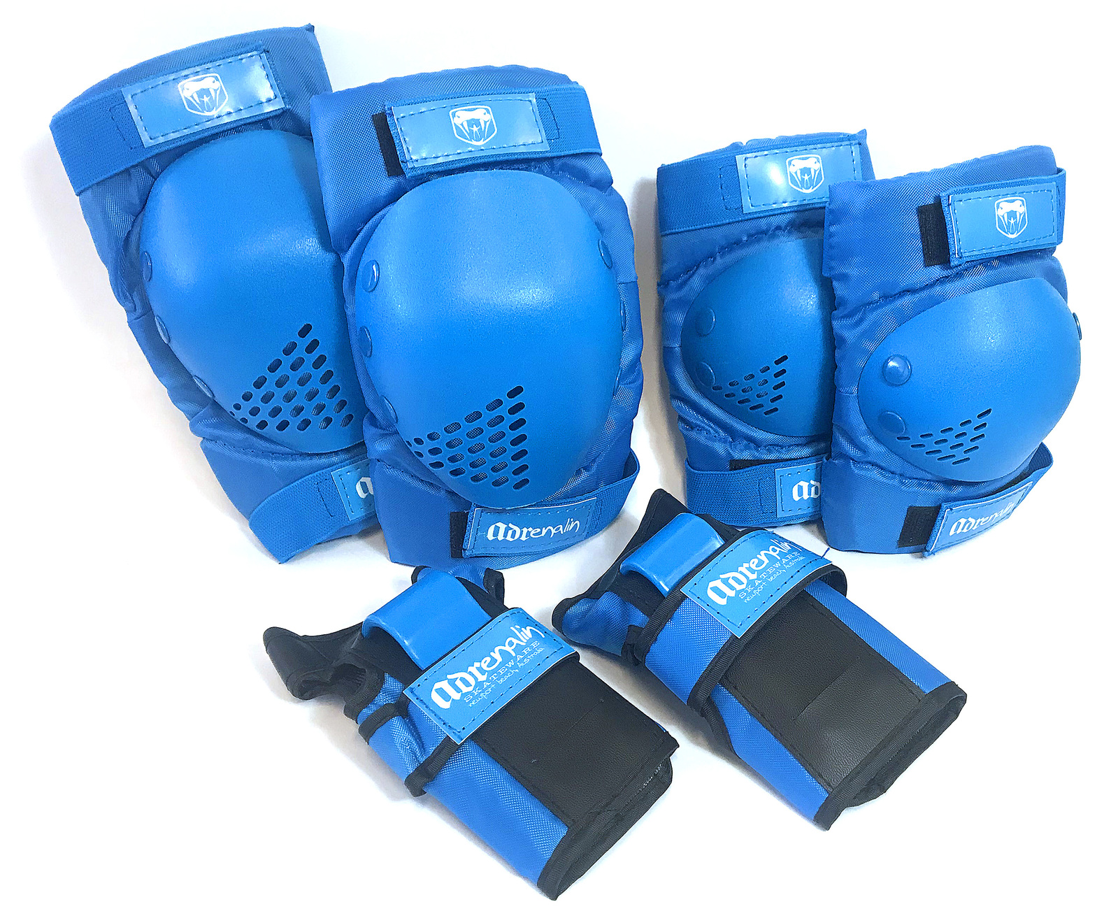 Adrenalin Skate Protection Knees, Elbow & Wrist Guards Assorted; One ...