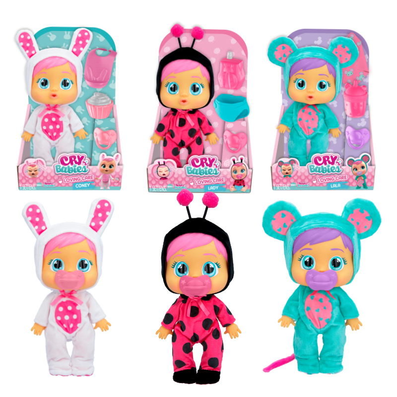 Cry Babies Loving Care Doll Assorted; One Supplied