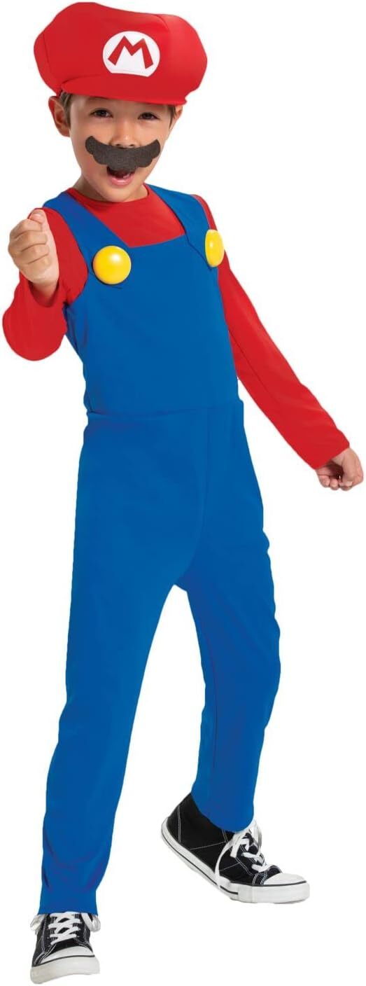 Disguise Nintendo Super Mario Dress Up Costume