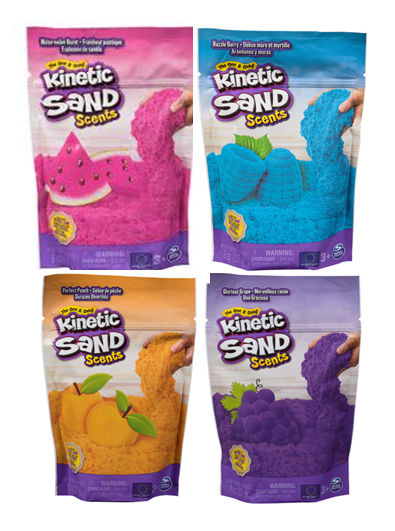 Kinetic Sand Fruity Scents 8oz Assorted Colours SM6070194