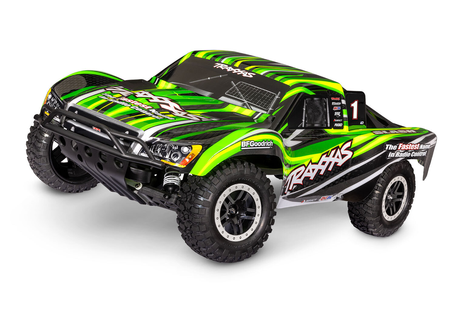 Traxxas Slash 1:10-Scale R/C 2WD Short Course Racing Truck with TQ 2.4GHz radio system 58234 Assort