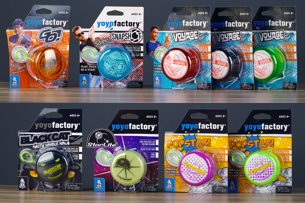 Yoyo Factory Play Yo-Yo Collection Assorted; One Supplied