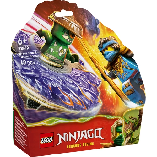 LEGO Ninjago Dragons Rising Nya vs. Mutation Monster Spinner 71849