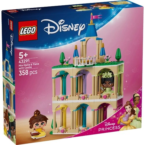 LEGO Disney Princess Mini Belle & Tiana with Castle 43291